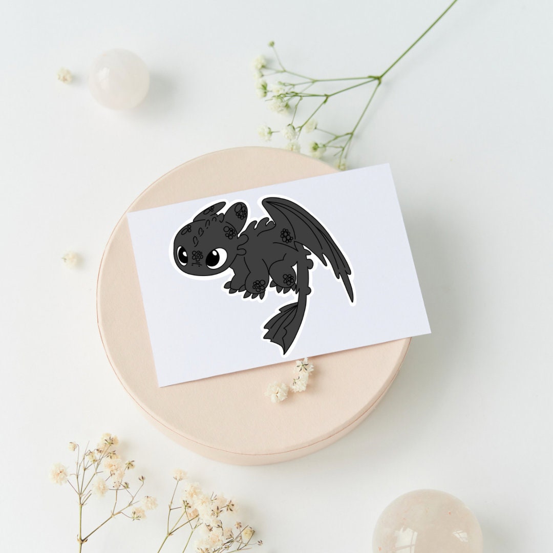 Toothless Sticker / How to Train Your Dragon / Toothless Dragon - Etsy