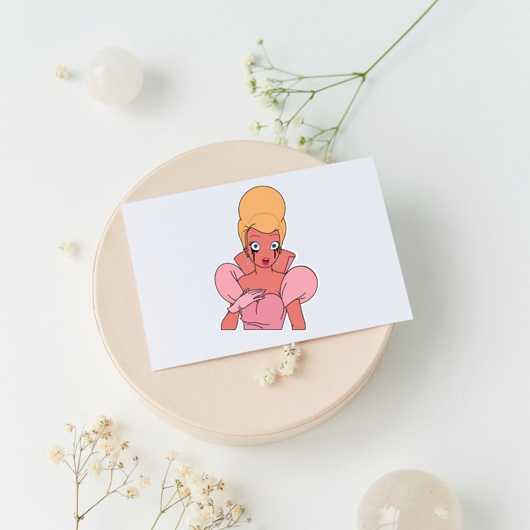 Lottie Crying Sticker / Princess and the Frog Sticker / Sticker ...