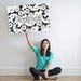 Custom Name Coloring Wall Art Floral Theme | Floral Name Coloring ...