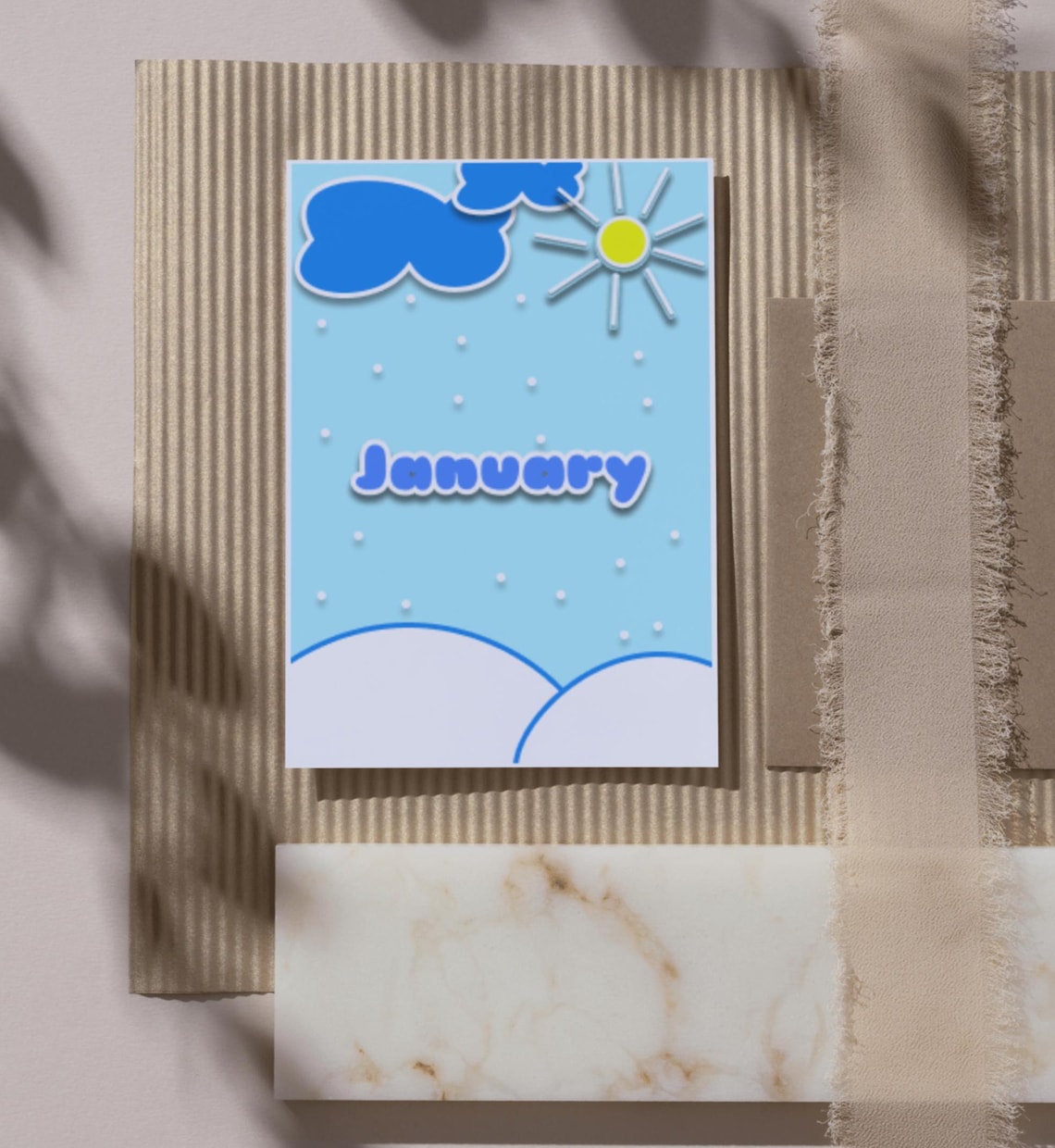 Months of the Year Flashcards | Flashcards Printable | Months ...