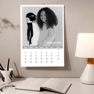 Photo Calendar Template 2025 | 5x7 Calendar Template | 2025 Desk ...