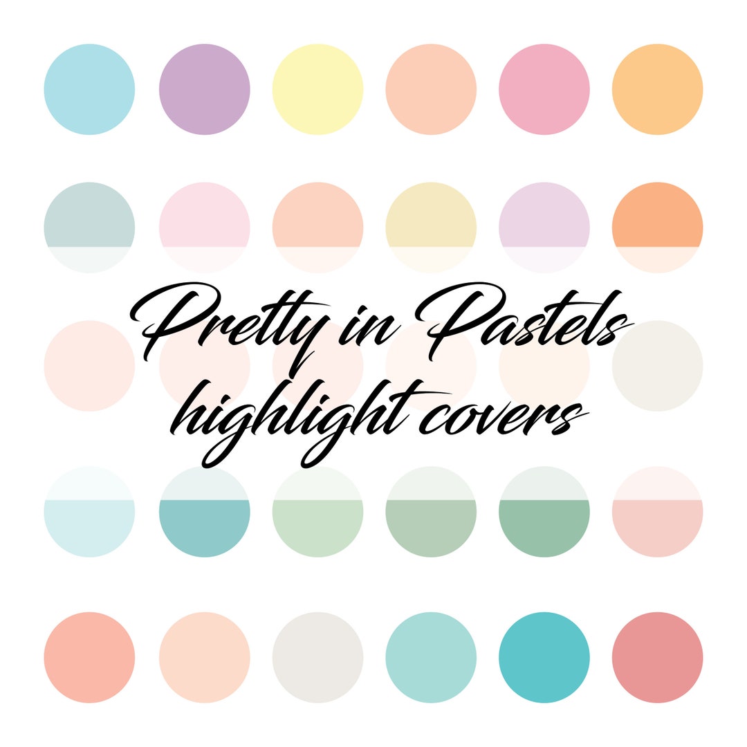 30 Instagram Highlight Covers | Pretty in Pastels | Highlight Icons ...