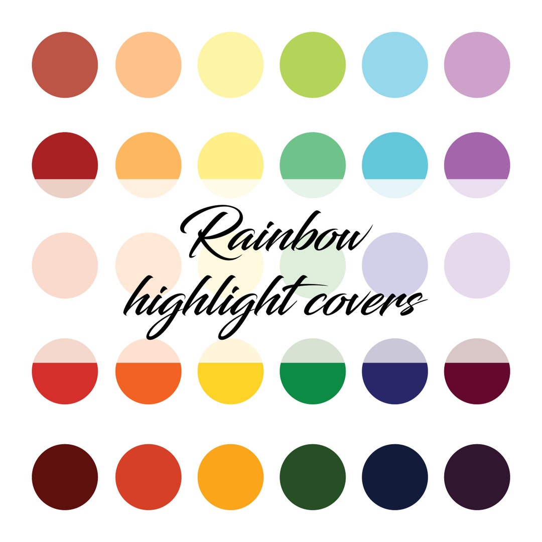 30 Instagram Highlight Covers | Rainbow | Highlight Icons | Instagram ...