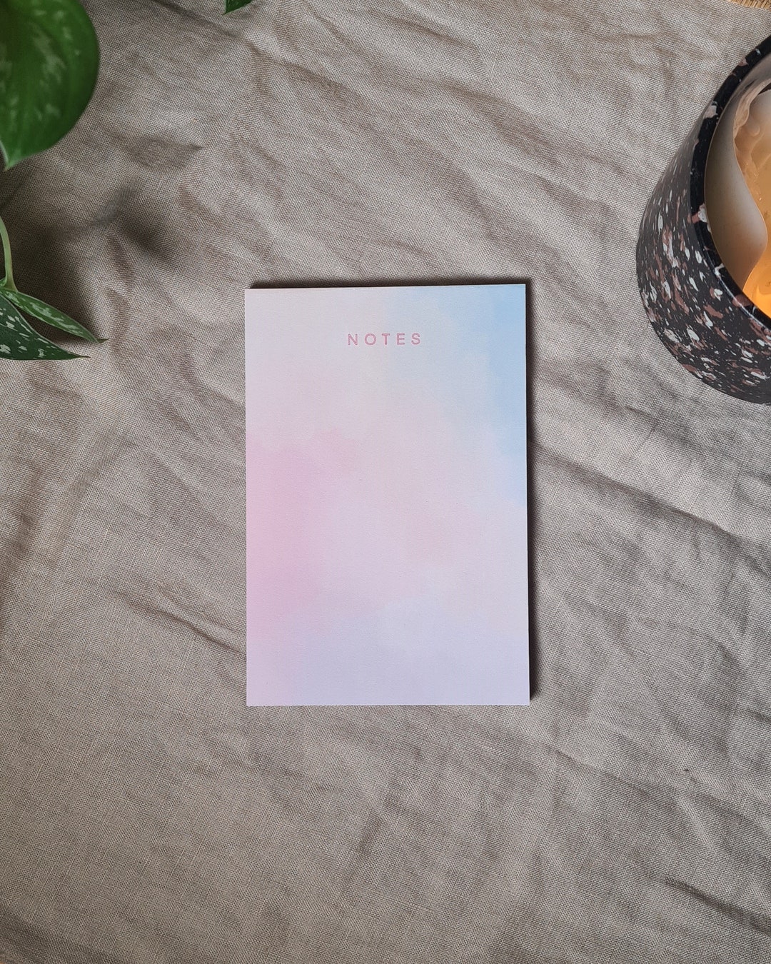 Notepad Notepad Everyday Notes Watercolors Color Gradient Tear-off Note ...