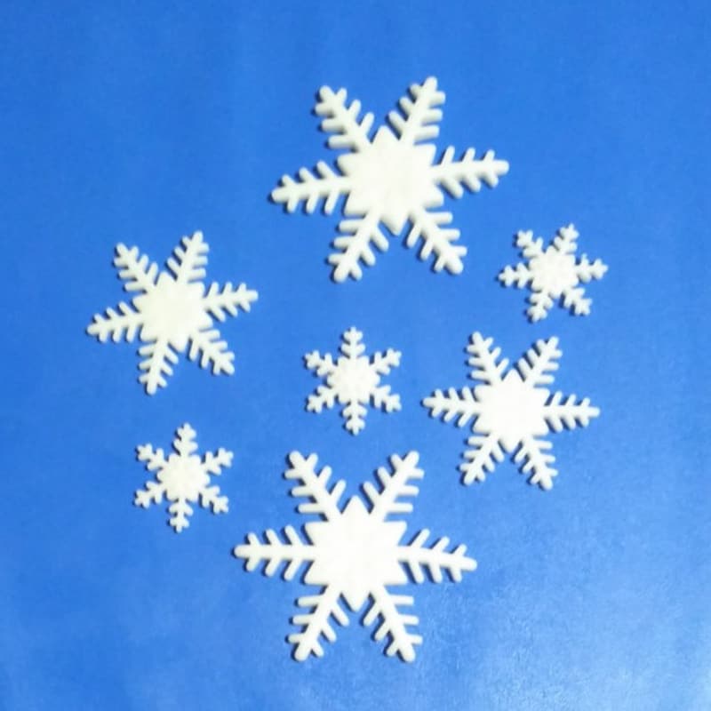 Fondant Snowflake - Etsy