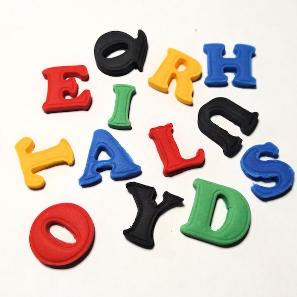 Fondant Letters - Etsy