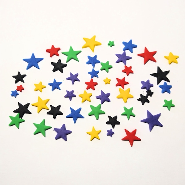 Fondant Stars - Etsy