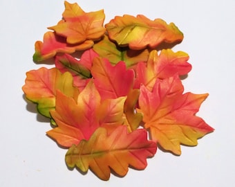 Fondant Fall Leaves - Etsy