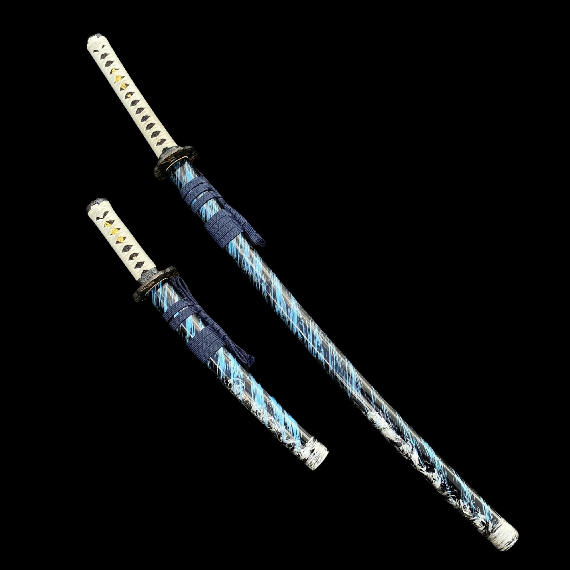 Handmade Ghost of Tsushima Katana High End Carbon Steel Game Katana ...