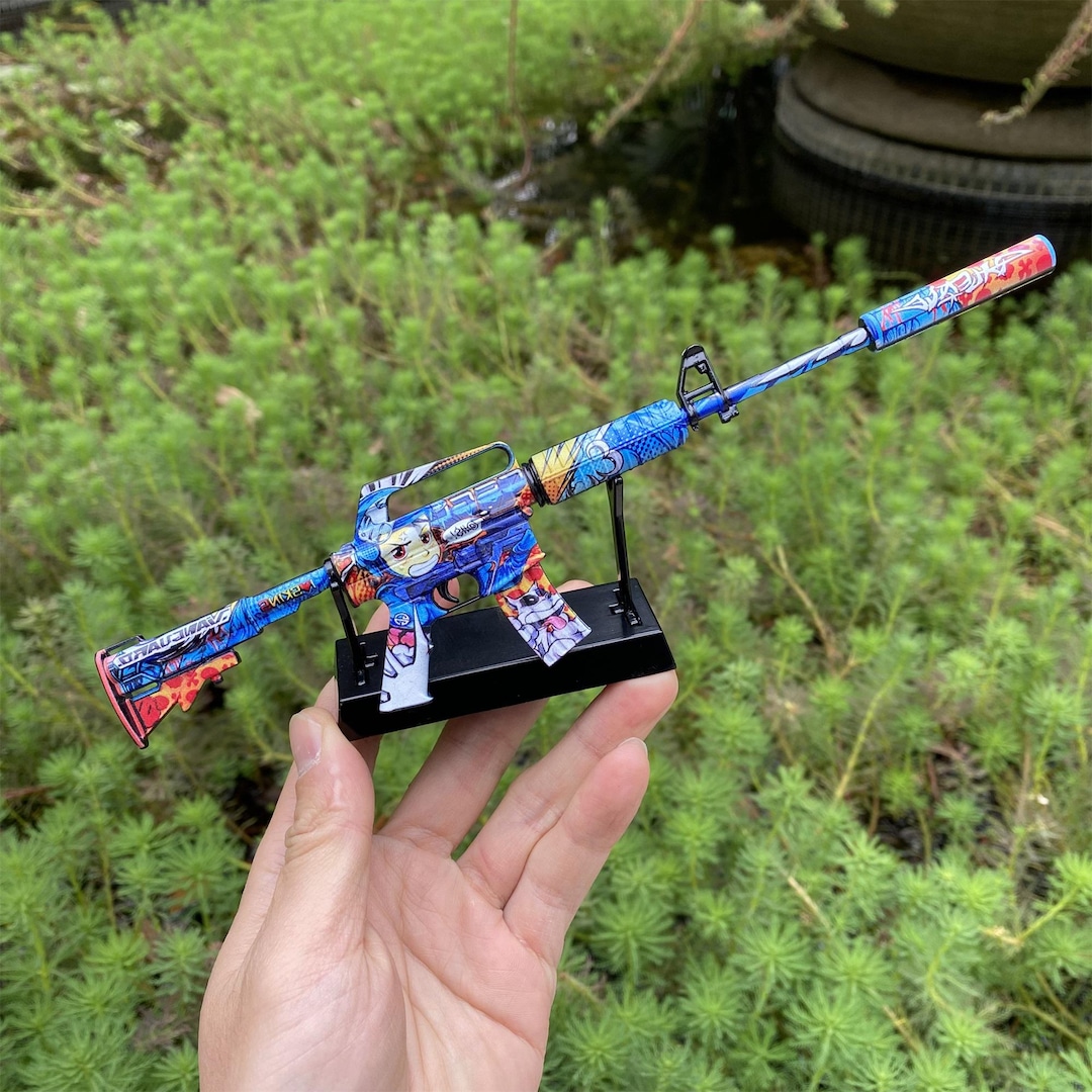 CSGO Rare Skin M4A1-S Player Two Miniature Tiny Gun for Collection - Etsy