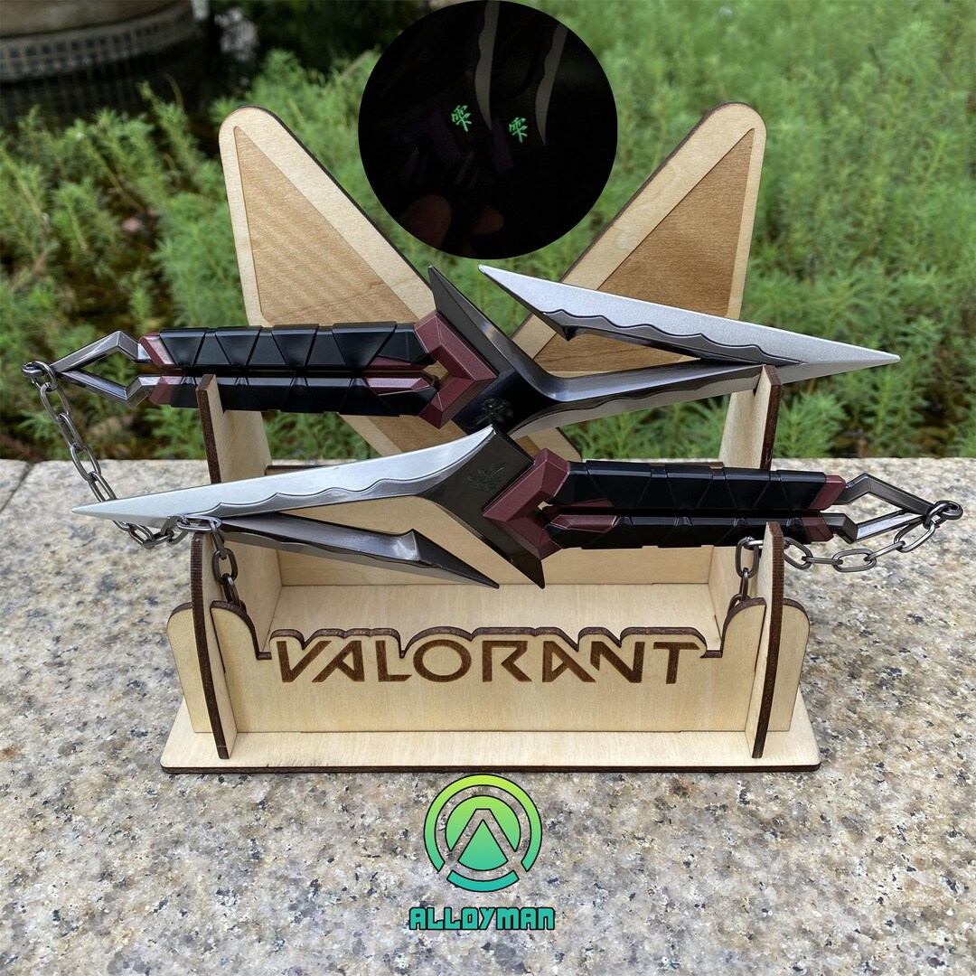 Handcrafted Kuronami No Yaiba Kunai Metal Replica Black Version Blunt ...