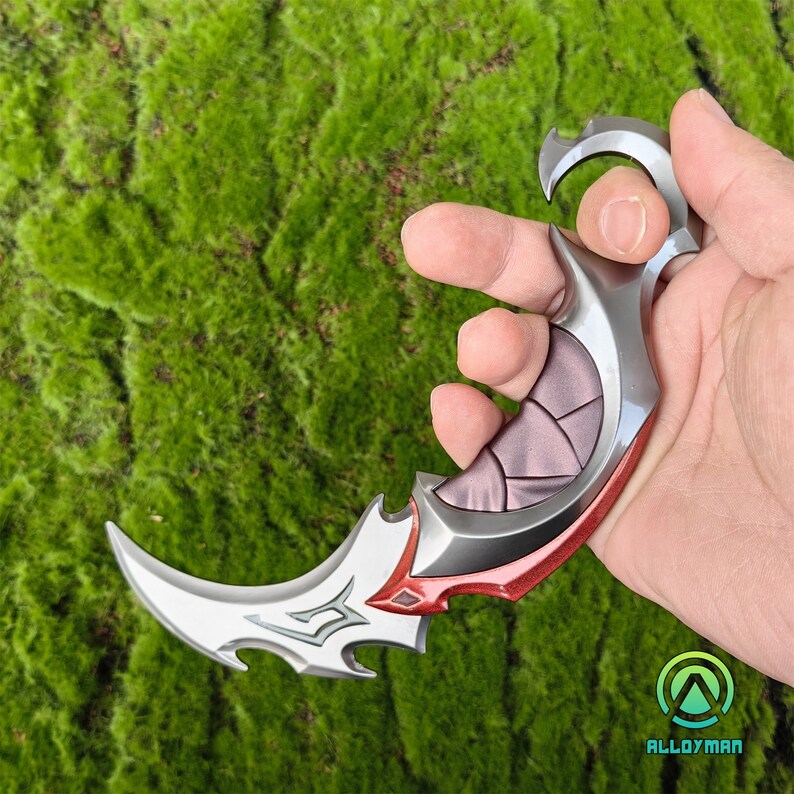 Reaver Karambit Reaver Skin Knife Red Karambit Trainer Cosplay Prop ...