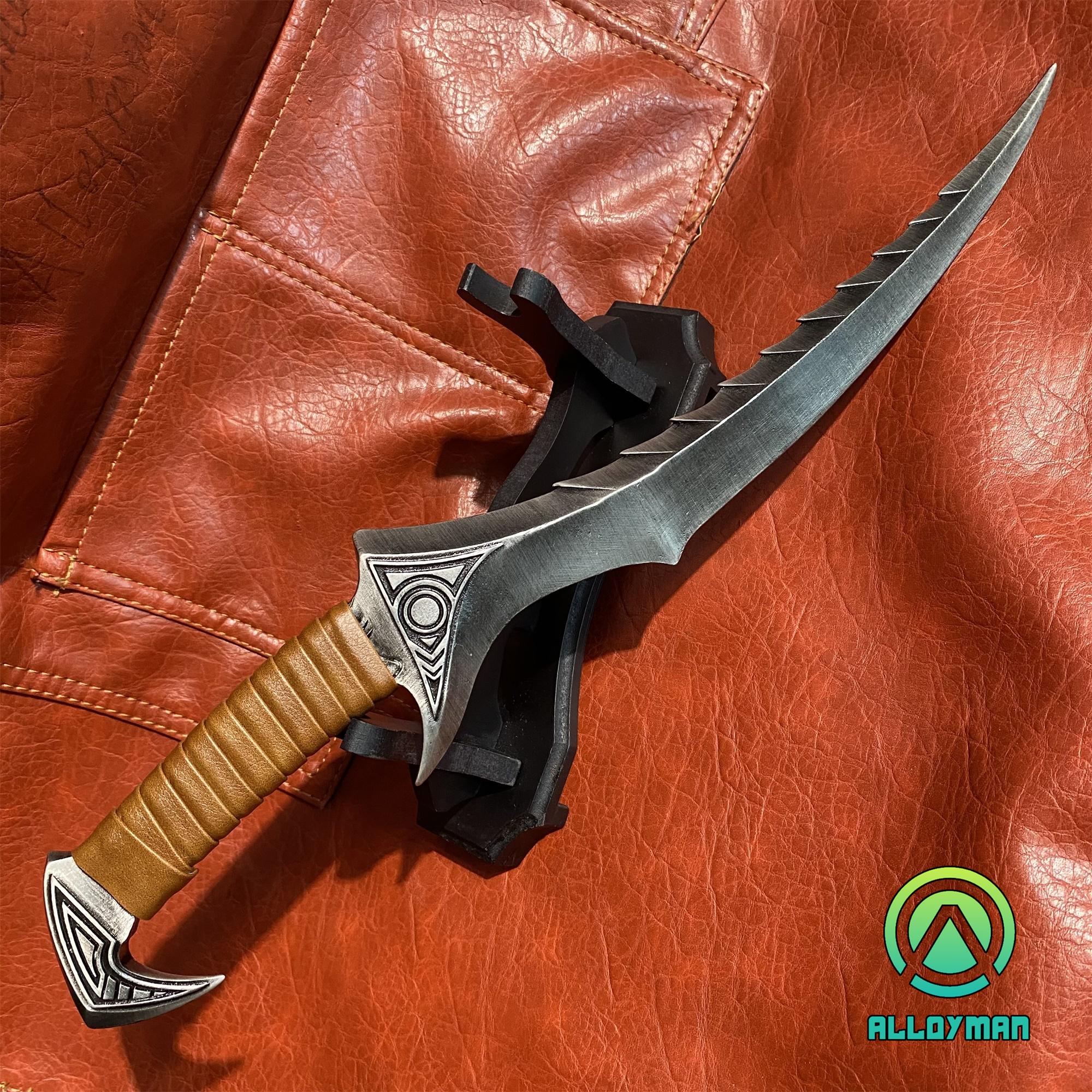 Handmade Skyrim Blade of Woe Real Life Skyrim Dagger Replica Amazing ...