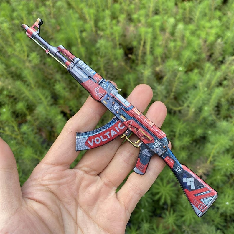 Tiny CS2 AK47 Bloodsport Miniature CSGO AK47 Gamer Christmas Gift for ...
