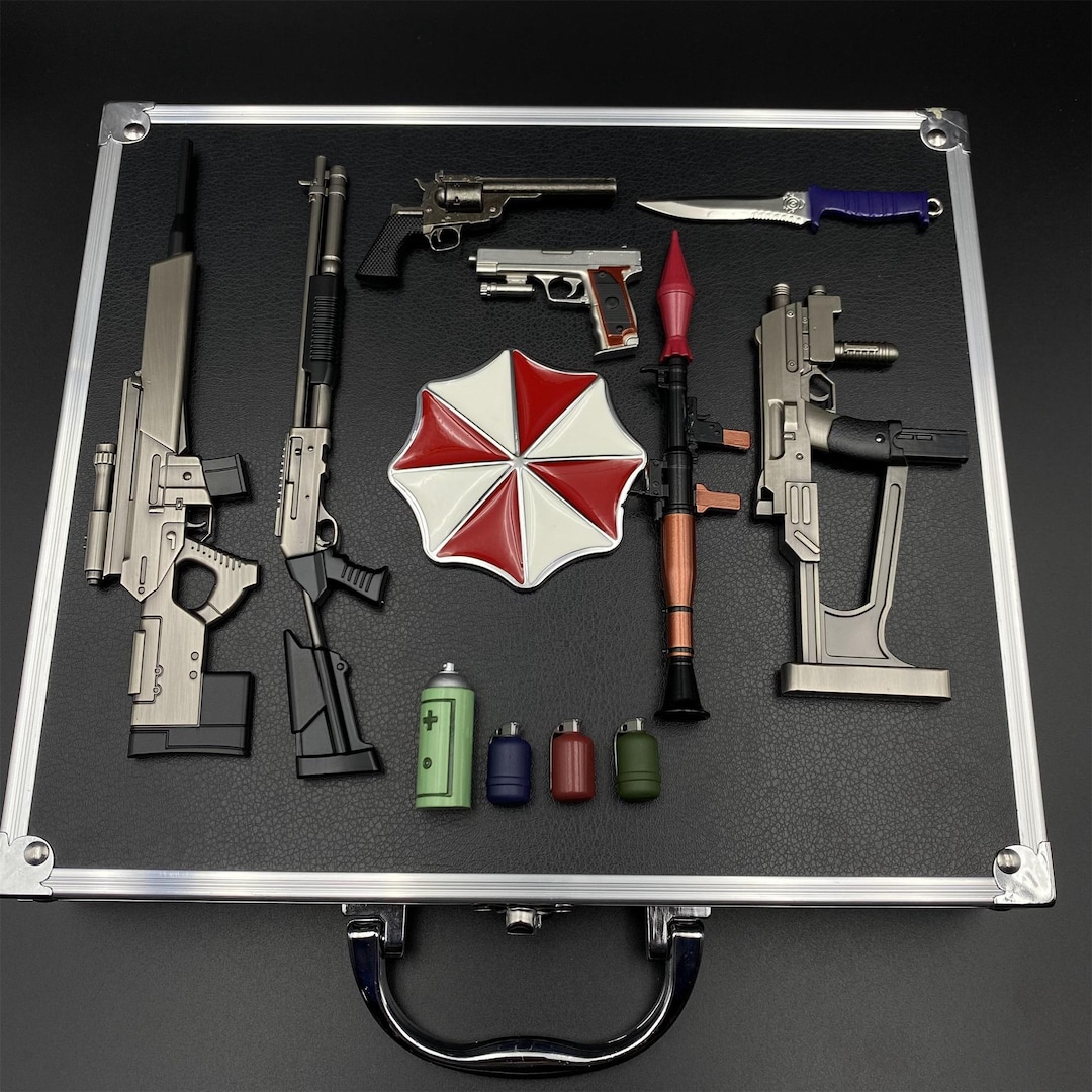 1/6 Biohazard 4 Gift Box Re4 Remake Gamer Gift Box Leon Miniature ...