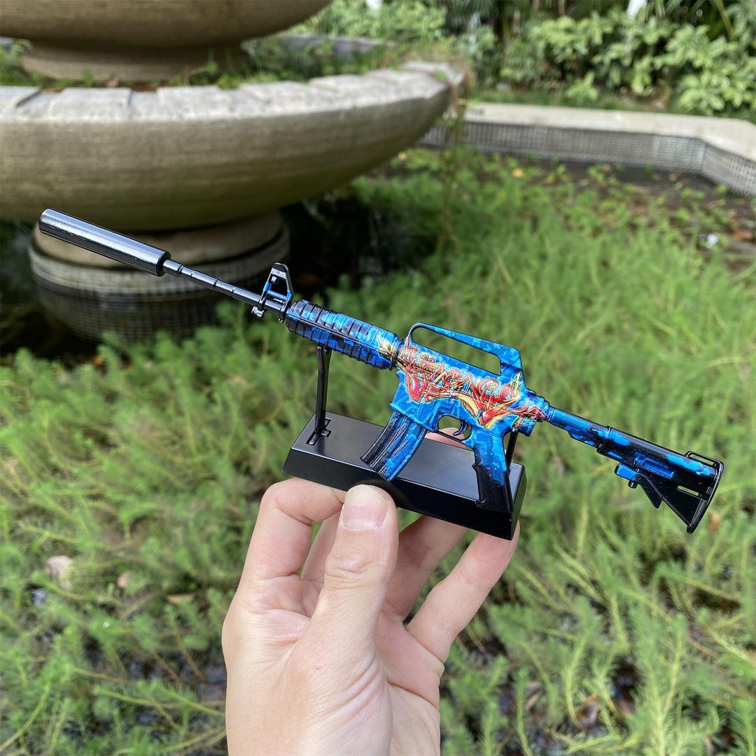 CSGO M4A1-S Master Piece 3D Printed Skin Tiny Gun for Collection - Etsy
