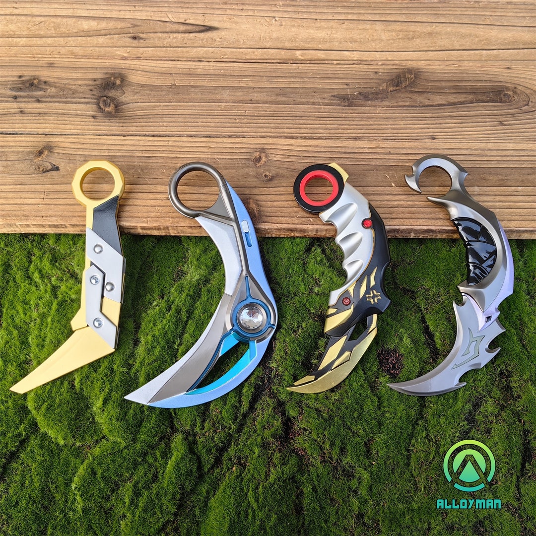 Valorant Cool Karambit Metal Replicas Metal Prime 2.0 Karambit Reaver ...