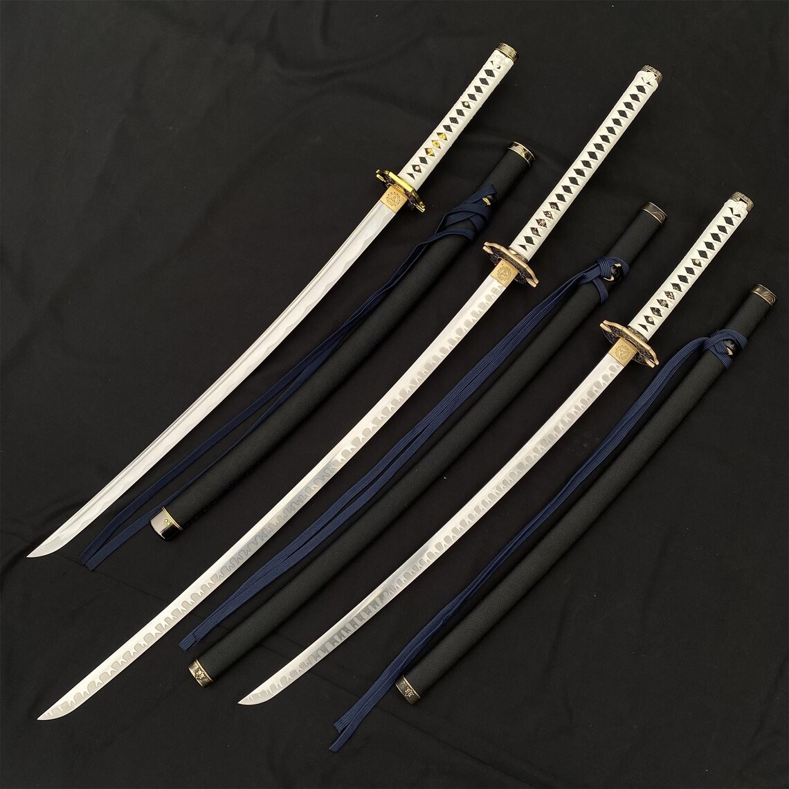 3 Customized DMC5 Vergil's Yamato Katana Yamato Tachi Carbon Steel ...
