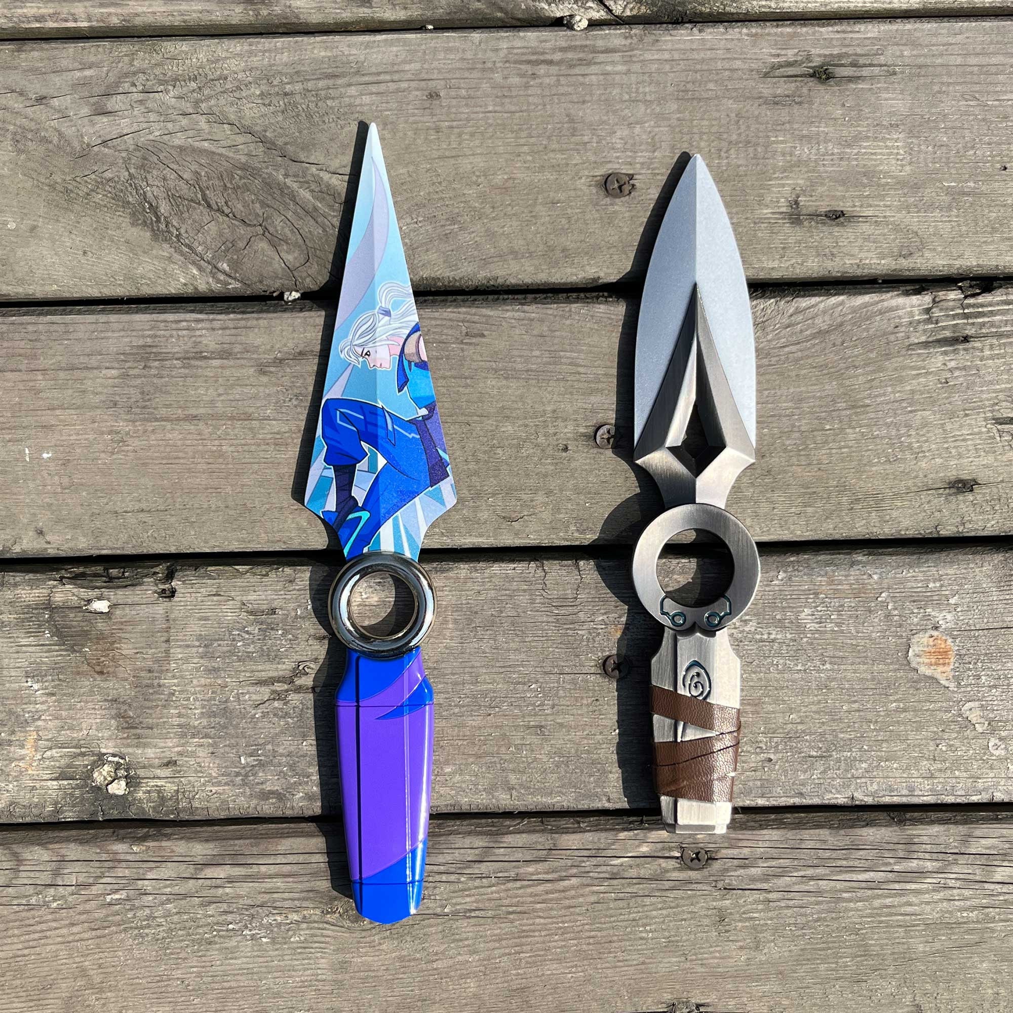 Jett Knife Jett Kunai Go Volume No 1 Metal Full Size Replica - Etsy