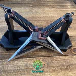 Hand-painted Kuronami No Yaiba Metal Replica 23cm/9" Kuronami Kunai ...