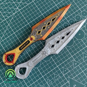Handmade Wraith Heirloom New Skin Wraith Kunai Blunt Blade Wraith Knife ...