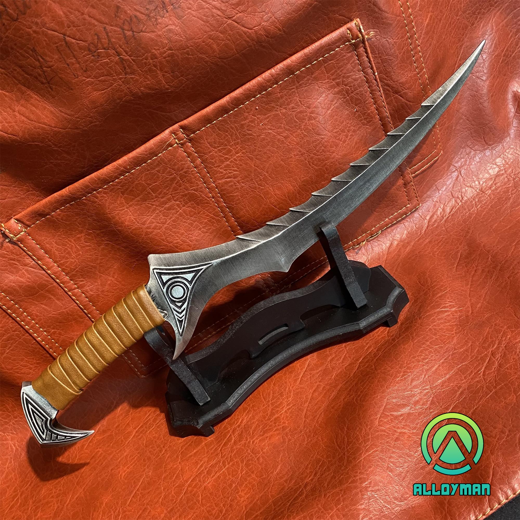 Handmade Skyrim Blade of Woe Real Life Skyrim Dagger Replica Amazing ...