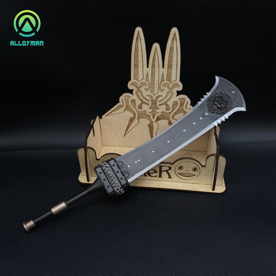 Handmade Nier 2b Beastlord Sword 30CM/11.8 Metal Replica Game Sword ...