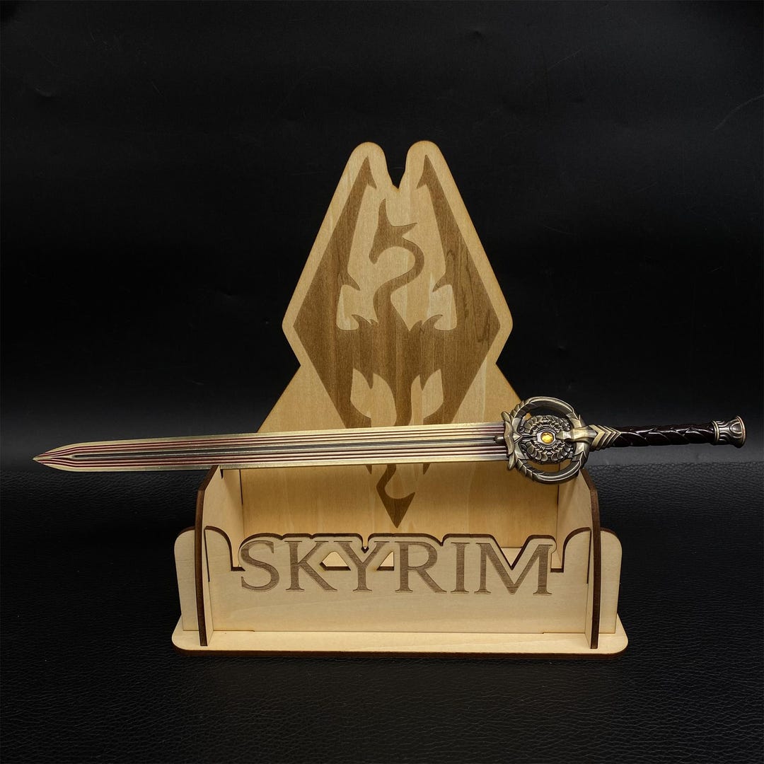 Handmade Skyrim Dawnbreaker Sword Game Room Desk Decoration Handicrafts ...