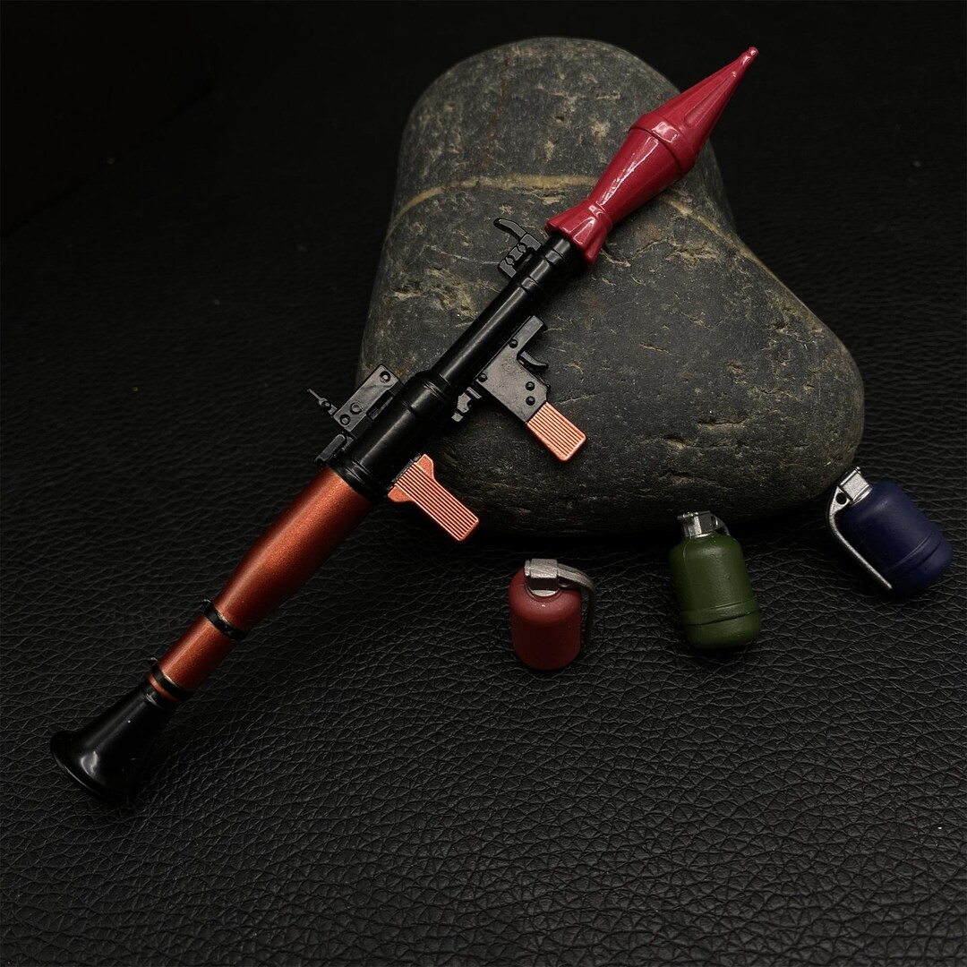 Hot Game Resident Evil 4 Leon Kennedy Re4 Mini Weapon Ada Wong RPG ...