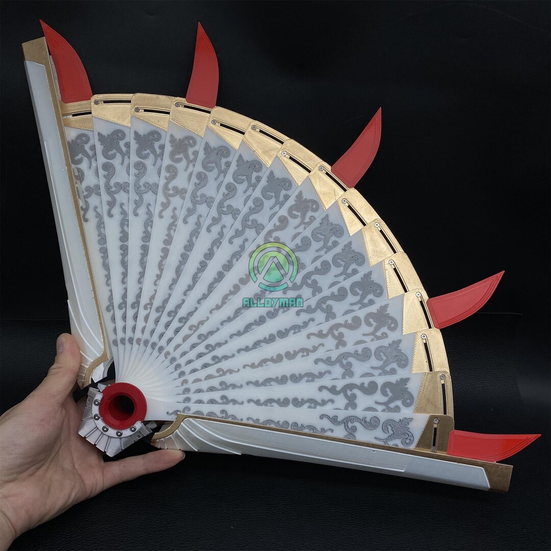 3D Printed Game Prop Loba Fan Loba Heirloom Life-size Game Cosplay Fan ...