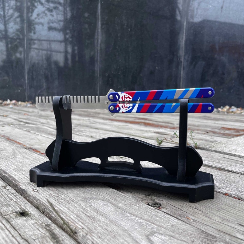 Yoru Knife Yoru Comb Stainless Steel Butterfly Trainer - Etsy