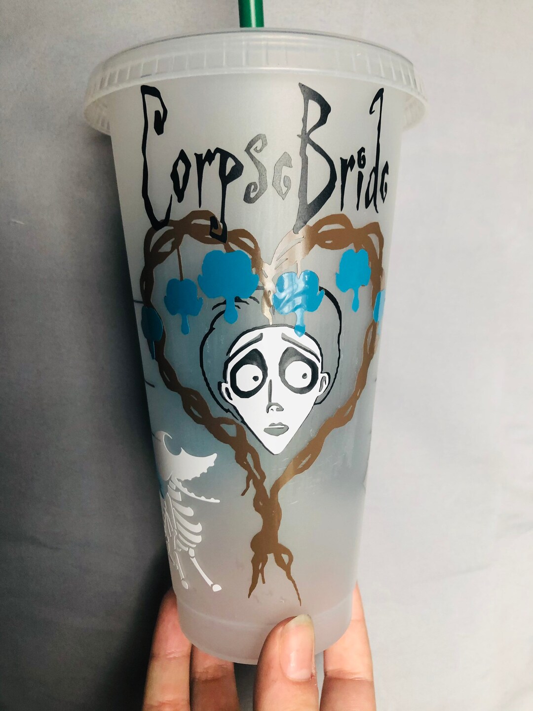 Corpse Bride Starbucks Reusable Cup - Etsy
