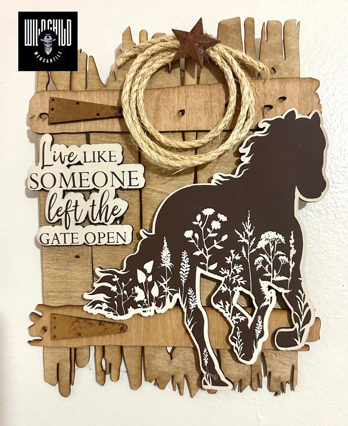 Rustic Wooden Gate Diy Kit - Etsy