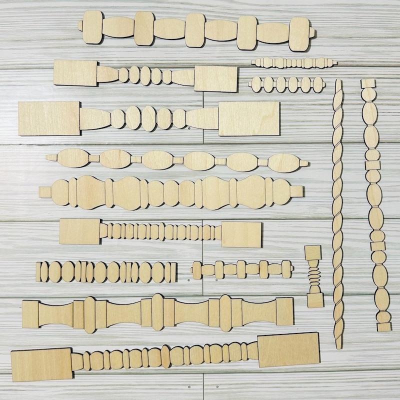 Wood Spindles - Etsy