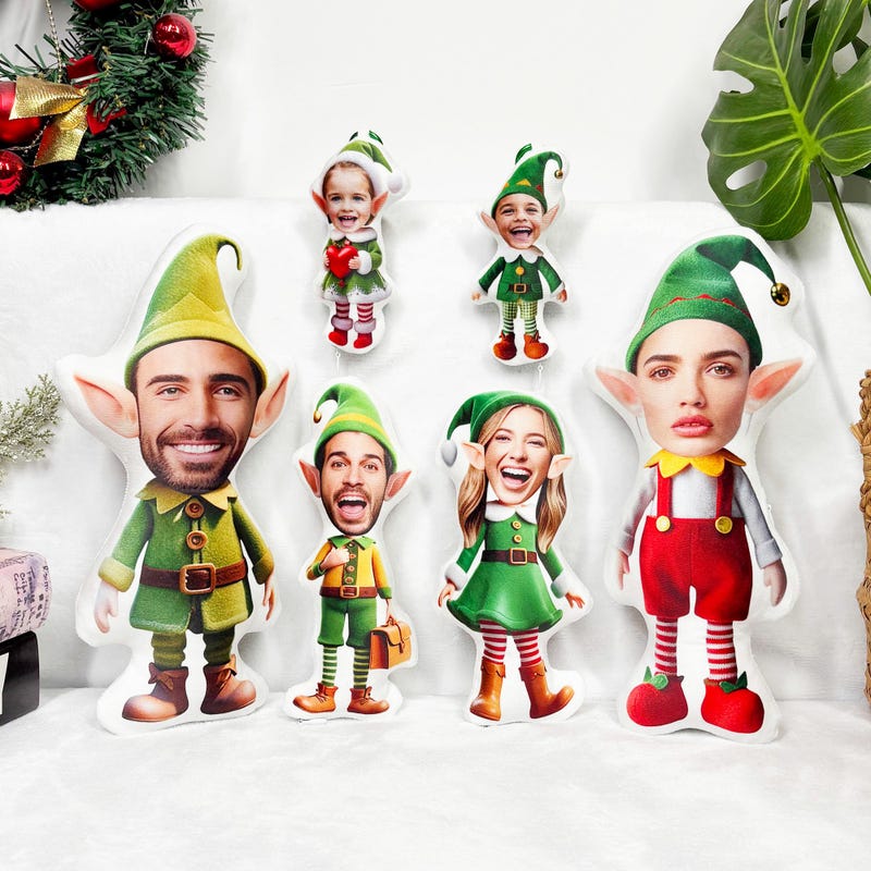 Elf Face Cutout - Etsy