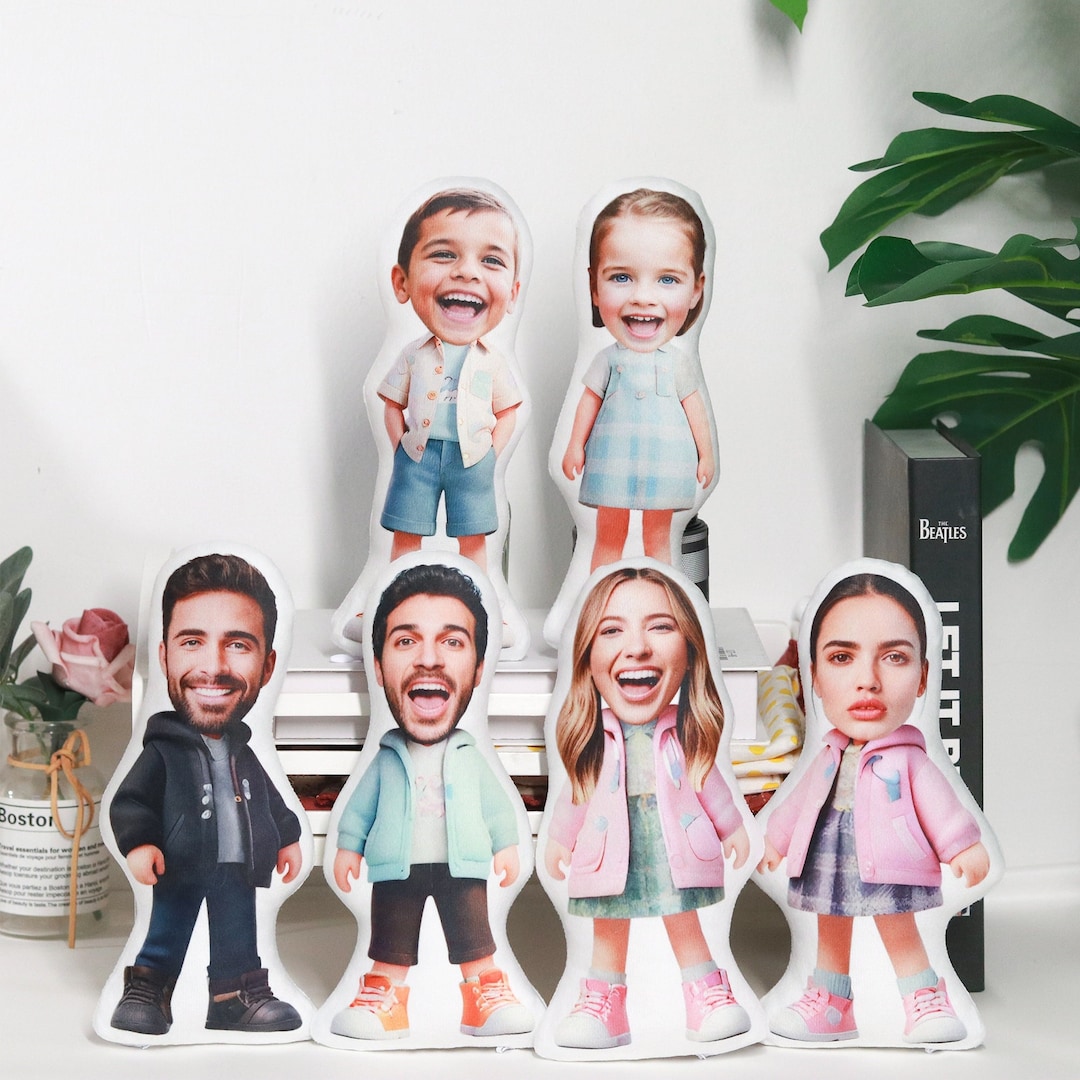 Customized Face Photo Doll,personalized Gift for Birthday, DIY Cute ...