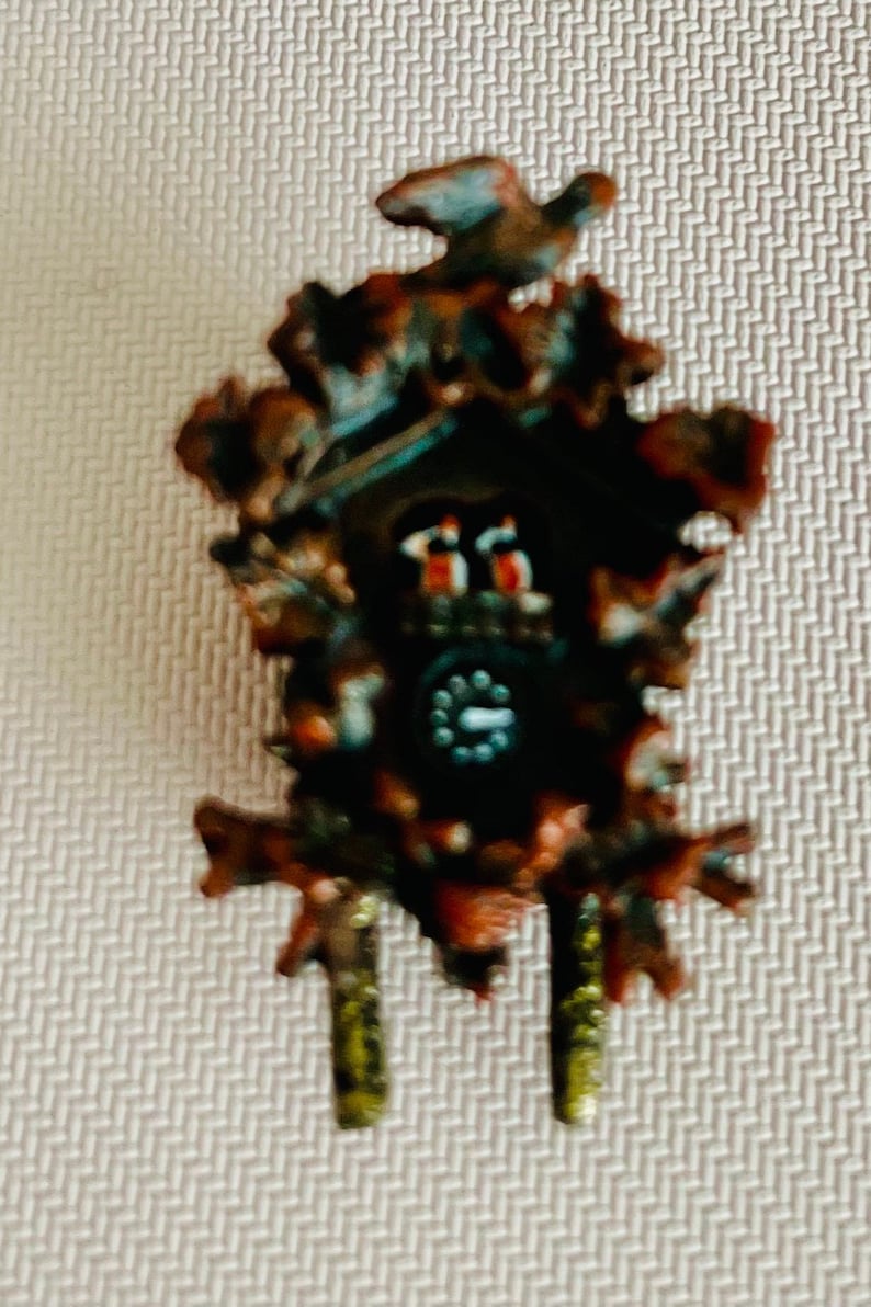 1/2” or 1/24” Cuckoo Clock, Resin, - Etsy