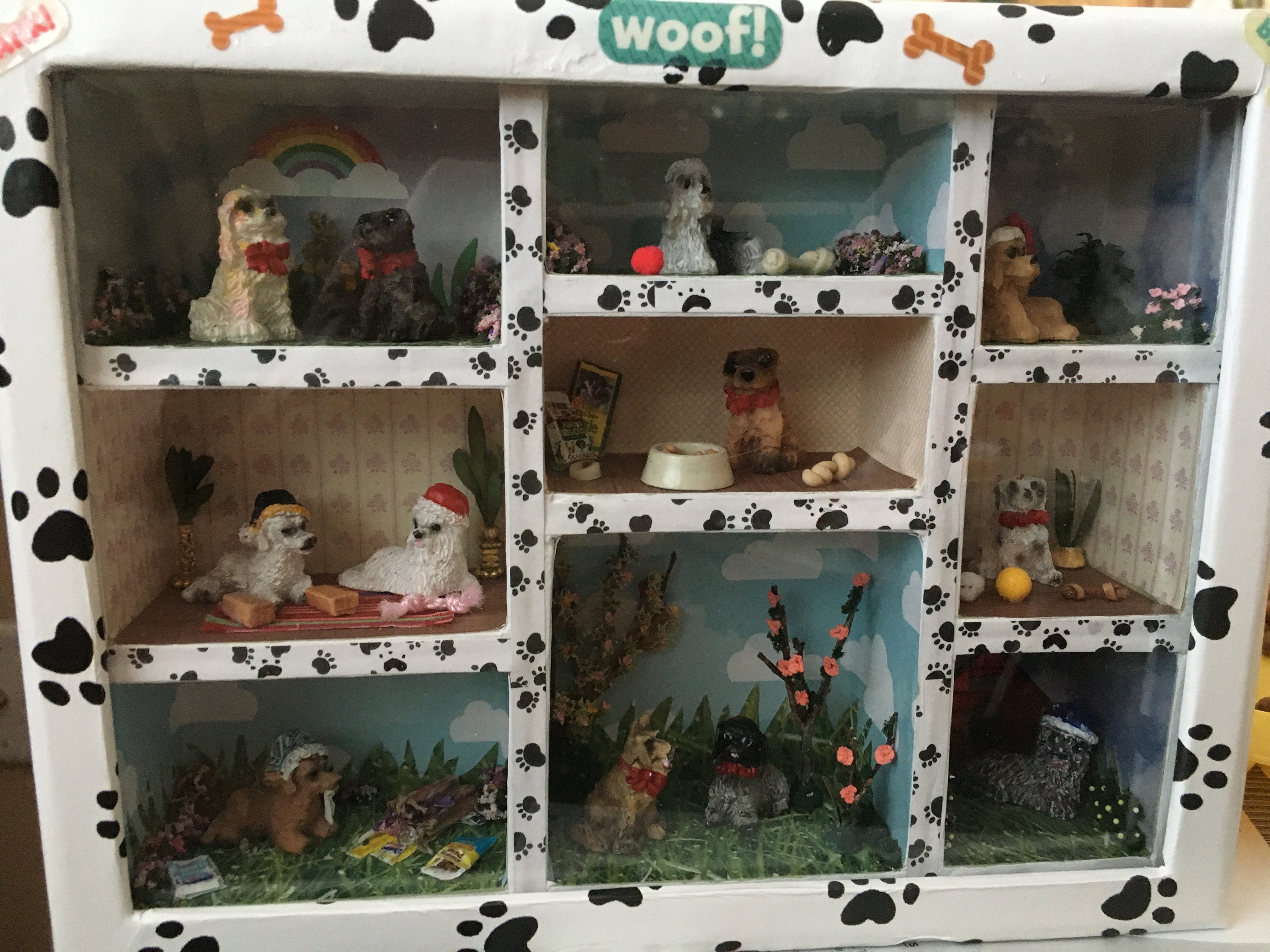 Box Full of Dogs 9 X 7x 2 - Etsy