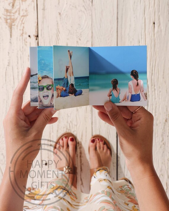 Personalized Tiny Photo Book Portrait Book Gift Book - Etsy
