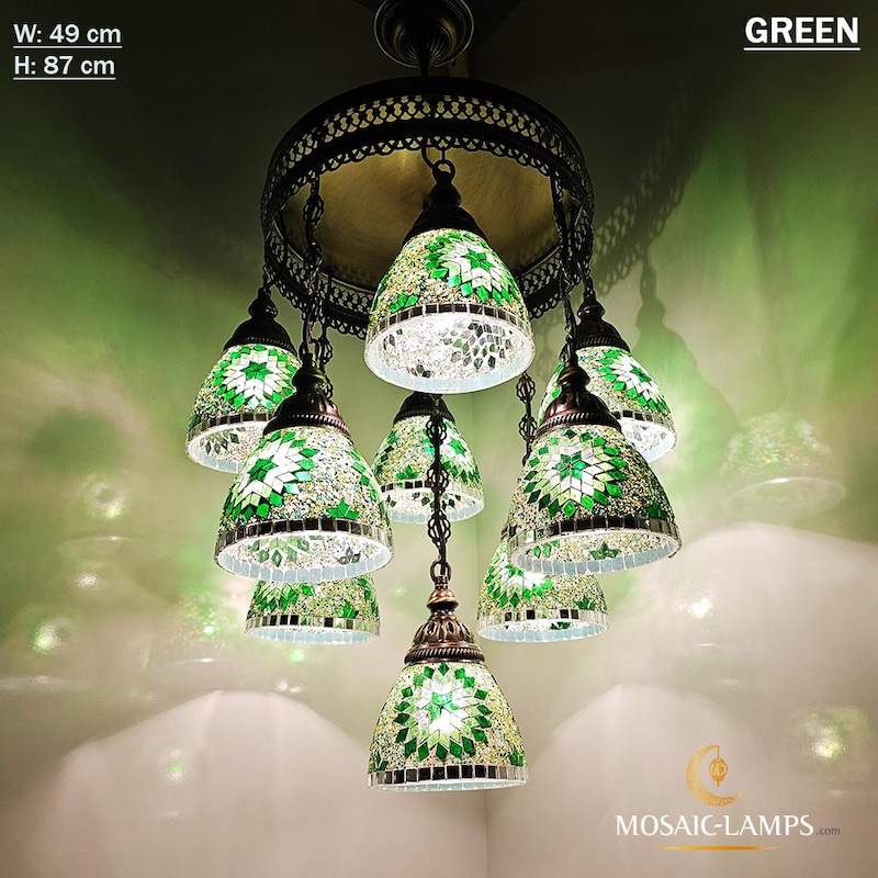 Colorful Chandelier - Etsy