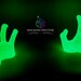 Glowing Hands Halloween Decorations - Hangable - Etsy
