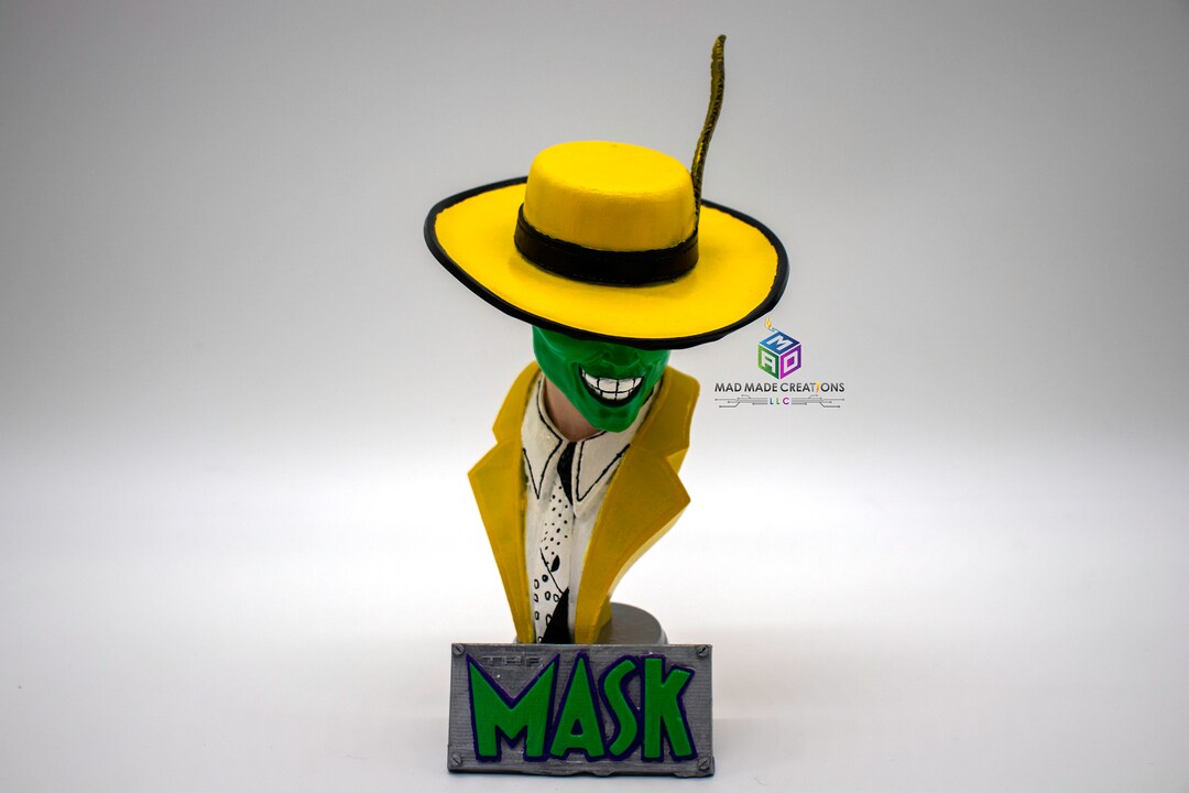 The Mask Bust (fan Art) - Etsy