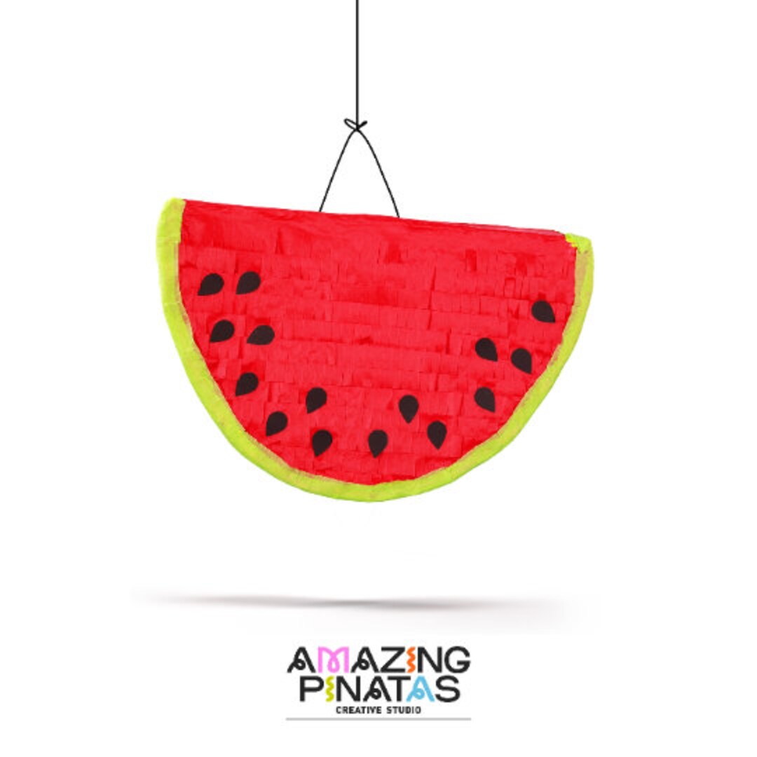 Handmade Watermelon Pinata | Children's Birthday & Baby - Etsy