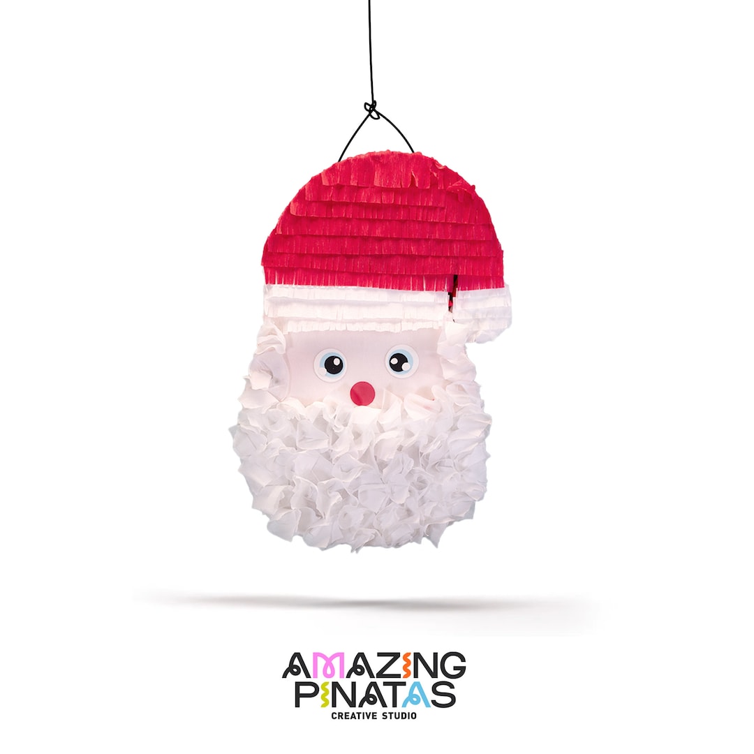 Santa Claus Christmas Holiday Pinata - Etsy