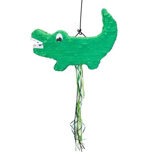Green Paper Piñata Alligator Green Paper Pi??ata - 18 Inch Reptile ...