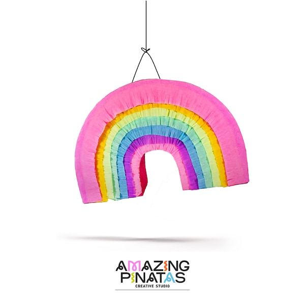 Rainbow Pinata - Etsy