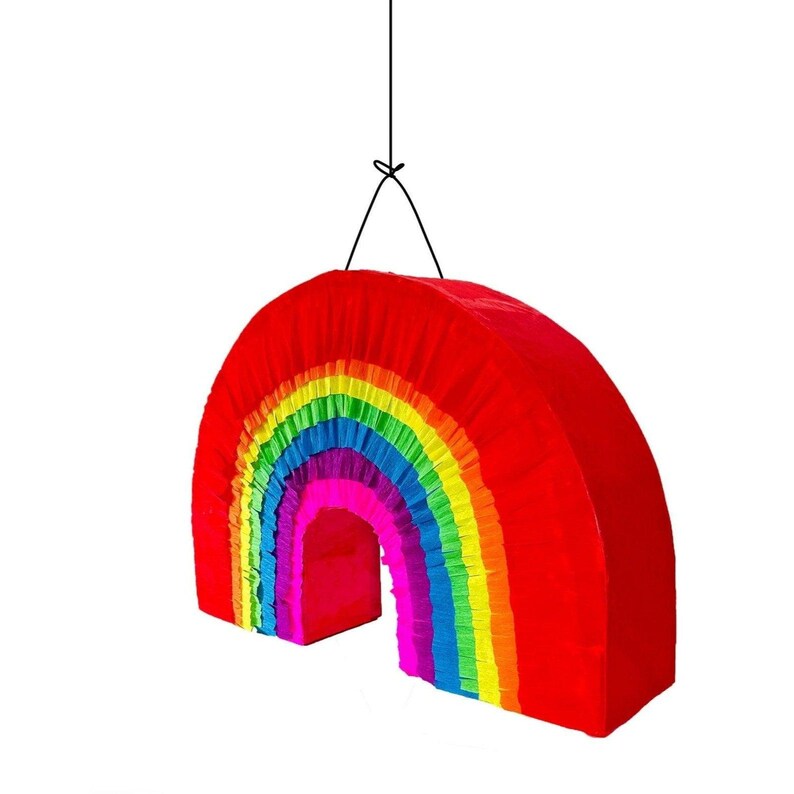 Rainbow Pinata | Princess Fairy Garden Party | Children's Birthday ...