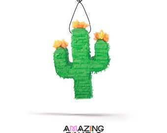 Mini Piñata Cactus Party Favor Fiesta Party Favors Cactus Party Taco ...