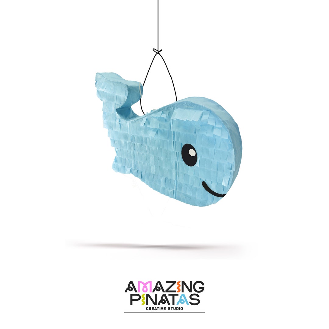 Whale Pinata Ocean Memaid Party Children's Birthday & - Etsy