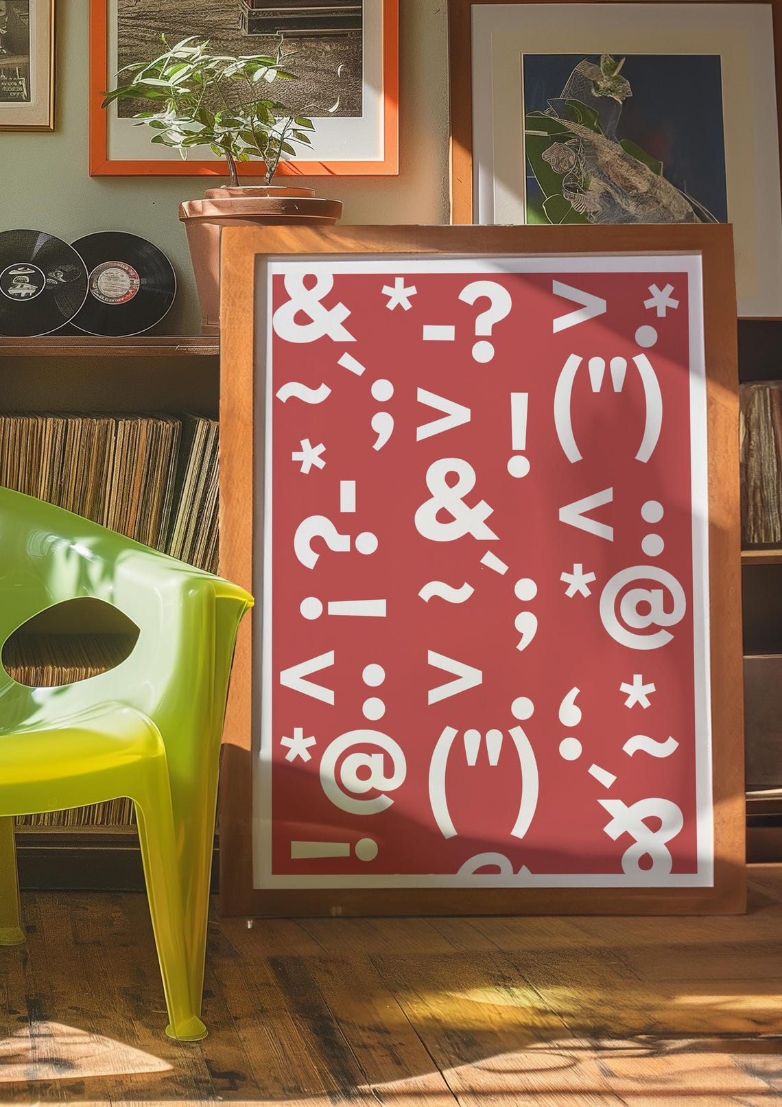 Punctuation Wall Art: Colorful Print for Writers (digital Download) - Etsy